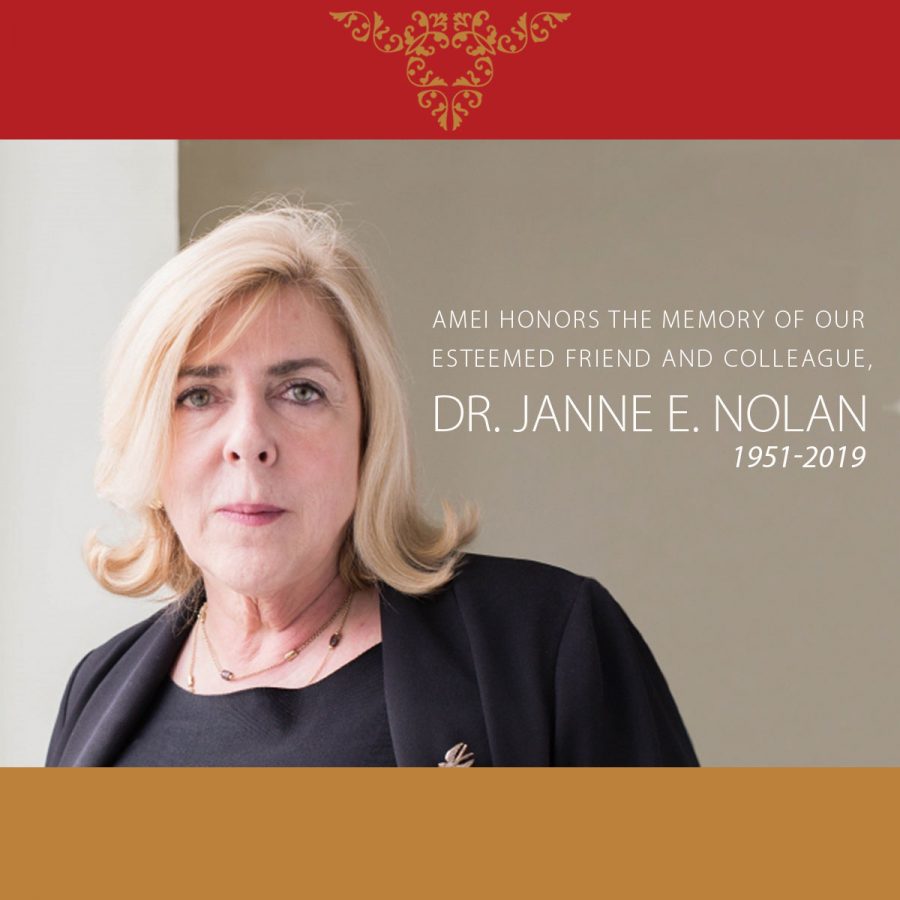 In Memory of Dr. Janne Nolan | American Middle East Institute